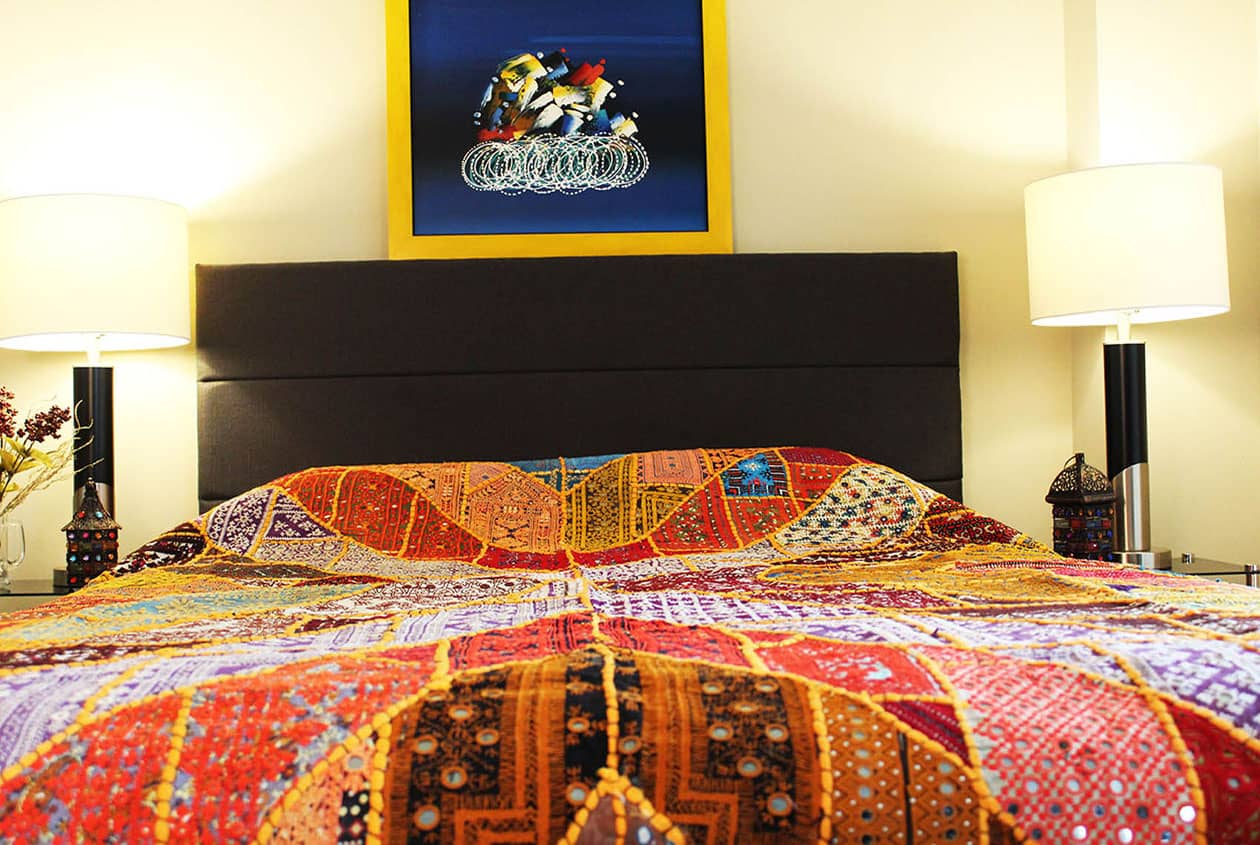 High end patchwork quilt -Fruit Farmland - Bedding Beauty